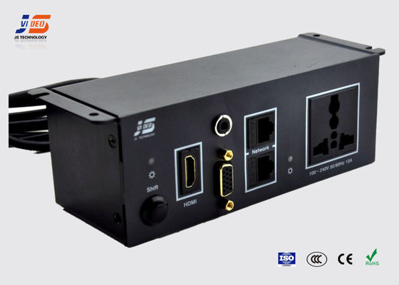 Prise de puissance de coffret de Tableau de conférence avec les ports audio stéréo