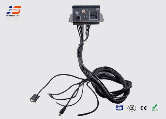 Le bâti de table de flux de boîte d'interconnexion de l'Europe avec 1.7m câble