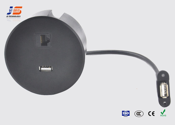 Prises de puissance de bureau de bureau de sablage pour la solution de données, un RJ45 USB