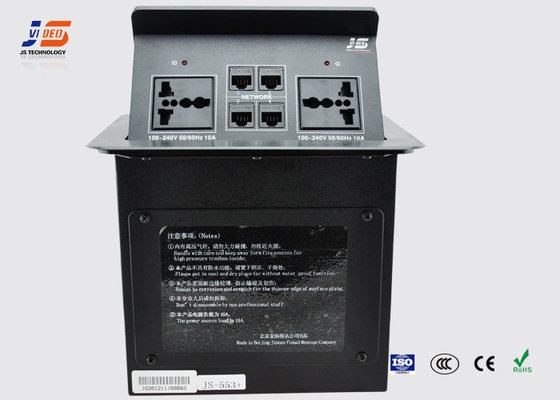 Prise de puissance de table de boîte d'interconnexion de multimédia de conférence RJ45/RJ11
