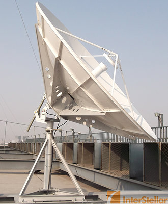 China 3.7m C Band Earth Station Antenna / Satellite Communication Antenna supplier