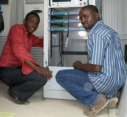 China Earth Station Satellite Communication Solution - Nigeria NTA supplier