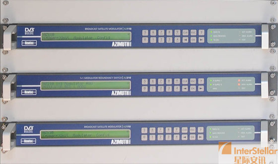 China Earth Station Satellite Modulator , Uplink Station Satellite Communication Modulator supplier
