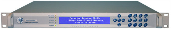China Earth Station PD10L L- band Satellite Modem supplier