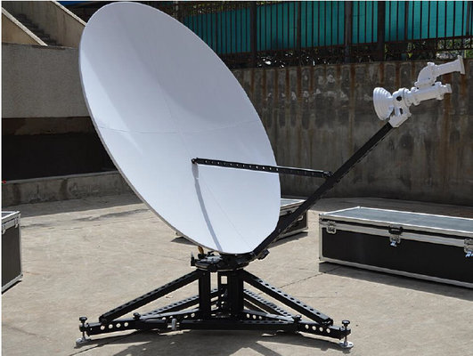 Interstellar 1.8m C and Ku band Flyaway Antenna / satellite communication antenna supplier