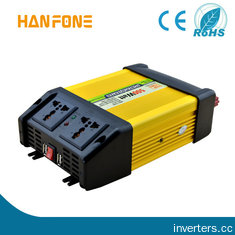 China HANFONG 500W DC 12V/24V to AC 115V/230V Modified Sine Wave car power inverter with 2 USB port automotive supplier