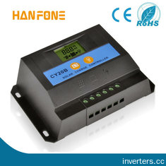 China Hanfong  LCD/LED high quality pwm solar charge controller/regulator 10a 12/24v with CE ROHS supplier