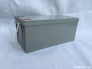 China Battery Gel 12V 200Ah  55.5KG	200AH	make in China supplier