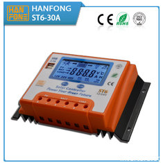 China 12V 24V 30A PWM Solar Charge Controller as MPPT Controller with LCD 100w PV panel 300Ah Battery form Solar system Home supplier