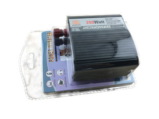 China DC 12V to AC 110V 220V 200W Modified wave inverters as new solar power inverter match MPPT Controller form solar system supplier