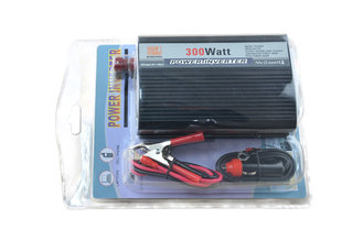 China Hanfong 300W Car Inverter Modified Sine WaveInverter turn power DC12v 7Ah Battery to 220v AC With USB Cigar Lighter CE supplier