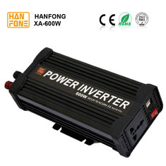 China High Frequency XA600watt solar inverter Car power inverter 600W 12V DC AC110V 220V power inverter with USB dual charger supplier
