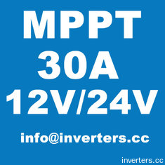 China Epever 30A Mppt intelligent solar charge controller with LCD display, DC 12V and 24V automatic identificatio hanfong supplier