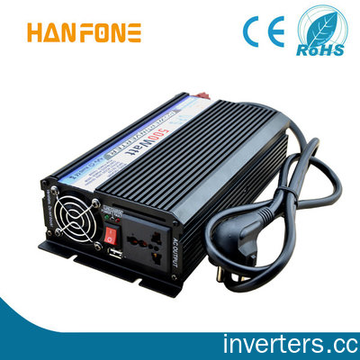 HanFong 500 Watt Modified Sine Wave Power Inverters , 50Hz / 60Hz 12v to 220v UPS Inverter Inversor de la energía, inver supplier