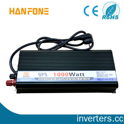 HanFong 1000Watt Modified Sine Wave Power Inverters 50Hz / 60Hz 12v to 220v UPS Inverter convertidor de energía portátil supplier