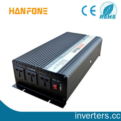 HANFONG Solar Inverter Power supply 3000W DC 12V 24V 48V to AC 110V200V 3000w power inverter Inversor de la energía supplier