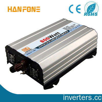 HANFONG  Best quality 800w modified sine wave mini car power inverter With reverse polarity protection and remote switch supplier