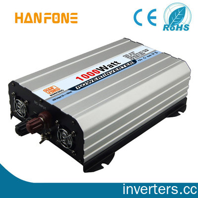 HANFONG 1000W 12v dc 220v ac pure sine wave Car Power Inverter With reverse polarity protection and remote switch supplier