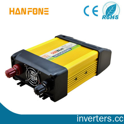 HANFONG 500W DC 12V/24V to AC 115V/230V Modified Sine Wave car power inverter with 2 USB port automotive supplier