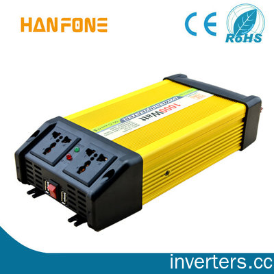 HANFONG   Mini Cool Power Converter TSA1000W Mini Modified Sine Wave Power Inverter dc 12v ac 220v High quality CE ROHS supplier