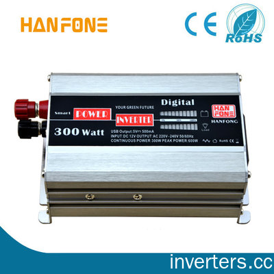 HANFONG Factory direct wholesale AC 300Watt off grid solar power inverter Inversor de la energía  for home power supplier