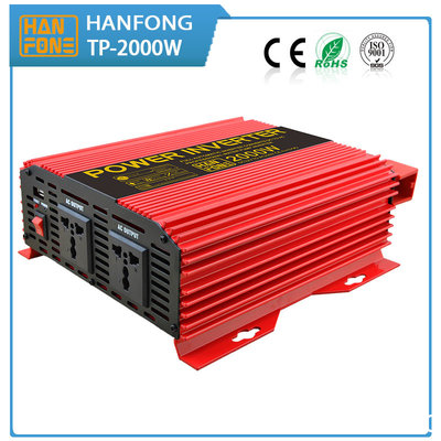 2000W Smart 12v/24v/48v dc to ac 110v/230v Modified Sine Wave Power Inverter Power Inverter with CE,FCC,ROHS approval supplier