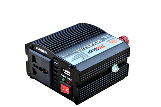 DC 12V to AC 110V 220V 200W Modified wave inverters as new solar power inverter match MPPT Controller form solar system supplier