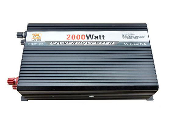 2000W Solar Mobile Sine Inverters Inverter solar power system DC 12V to AC 220V From lead-acid cell 150Ah CE ROHS supplier