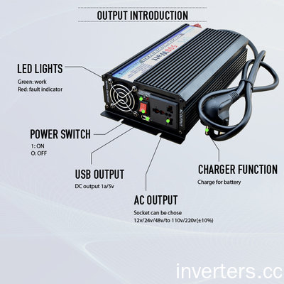 Inverter Solar Power System 500W Modified Sine Wave Inverters  With lead-acid cell 12v 150Ah solar system  CE 8KG supplier