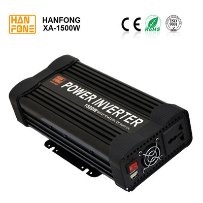 XA1500watt Modified Sine Wave DC 12Volt TO AC 110V 220V 230V Power Inverter With dual USB Port guangzhou factory oem odm supplier