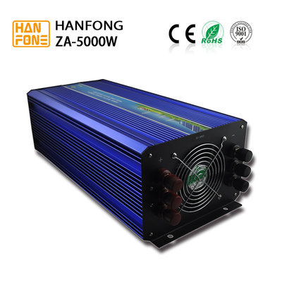 DC12V/24V/48V AC110V/220V 5000W Pure Sine Wave Power Inverter with Charger ups solar inverter with battery charger supplier