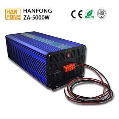 DC12V/24V/48V AC110V/220V 5000W Pure Sine Wave Power Inverter with Charger ups solar inverter with battery charger supplier