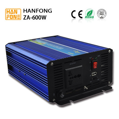 Hanfong ZA600W Excellent quality low price pure sine wave inverters 600W power 12v 220v High Efficiency hanfong factory supplier
