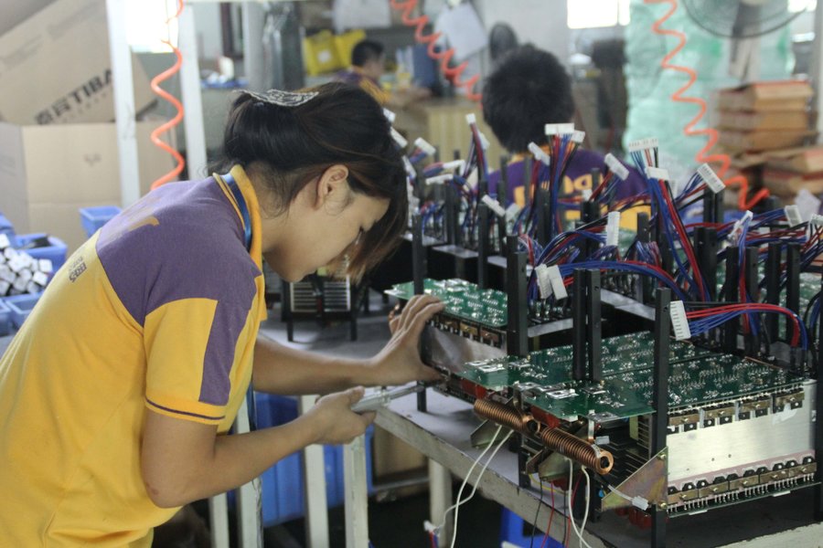 Shenzhen Punair Technology Co.,Ltd manufacturer production line