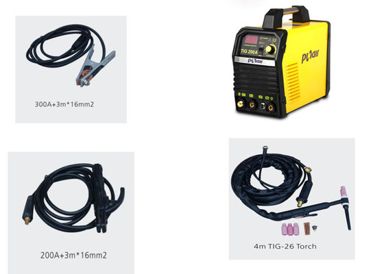 Multi Process MMA Inverter TIG Welder HP 470UF 400V Easy To Move With No Wire Connection