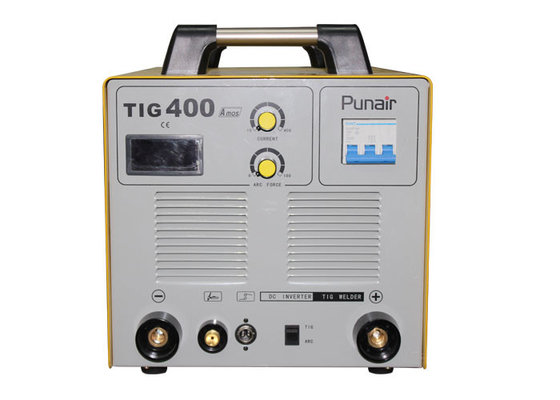 380V DC Three Phase Welding Machine / TIG400 Argon Welding Equipment 0.93PF
