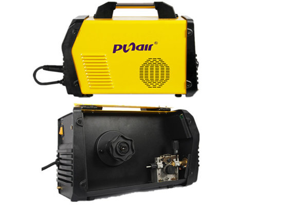 Yellow MIG MAG Welding Equipment , IGBT Inverter Welding Machine Alloy Steel Housing