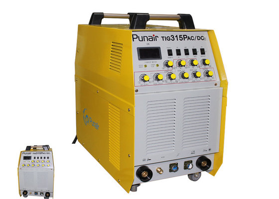 Portable Industrial Welding Machine / Aluminum Tig Welder Argon Welding Machine TIG315P