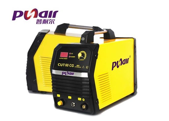 Yellow Home Hand Held Plasma Cutter Front Panel Purge Control 480×260×360 mm