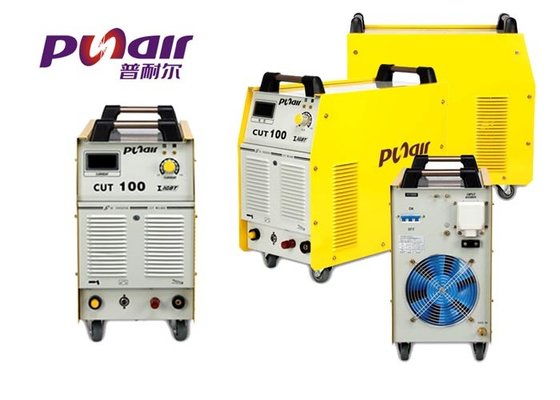 Accurate Tools Plasma Cutter Portable , Double Handle 4 Wheel Mobile Plasma Cutter
