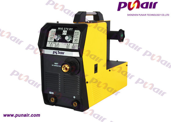 270A Synergic system welder MIG270DY with minimum stable operating current down to 40A