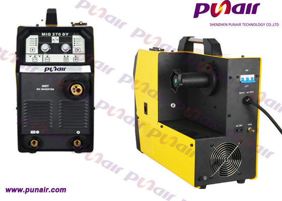 270A Synergic system welder MIG270DY with minimum stable operating current down to 40A