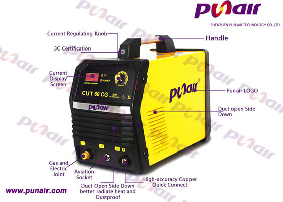 Professional DC Inverter Plasma Cutter High Frenquency / High Pressure ARC Start