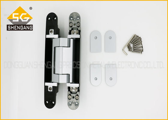 Hidden Gate Adjustable Door Hinge , Heavy Duty Gate Hinge 180 Degree