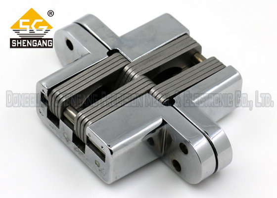 Interior Use Zinc Plated Concealed Door Hinges 180 Degree Gemel