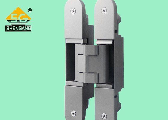 Hidden Bookcase Door Hinge , Zinc Alloy 3D Adjustable Hinge 160mm