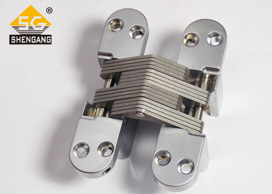 Wardrobe Zinc Alloy Zamak Internal Door Hinges Open 180 Degree