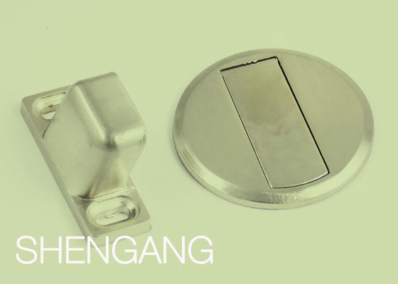 Dia Casting Zinc Alloy Cupboard Door Stop Hardware With Magnetic Japanese Type