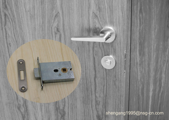 Office Building Toilet Mortise Door Lock Italian / European Mortise Lock Body