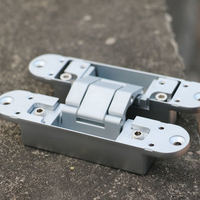 zinc alloy flush doors 3D adjustable concealed hinge 60kg